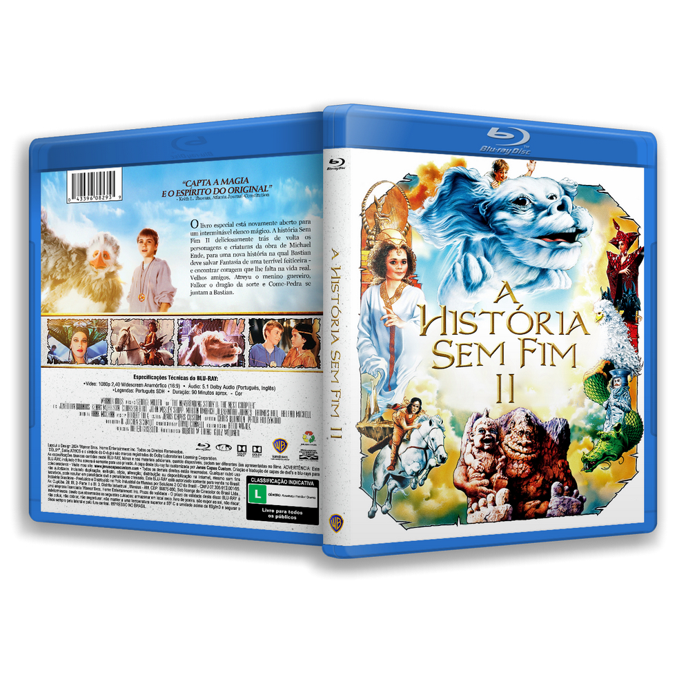 A História sem fim 2 Bluray | Shopee Brasil