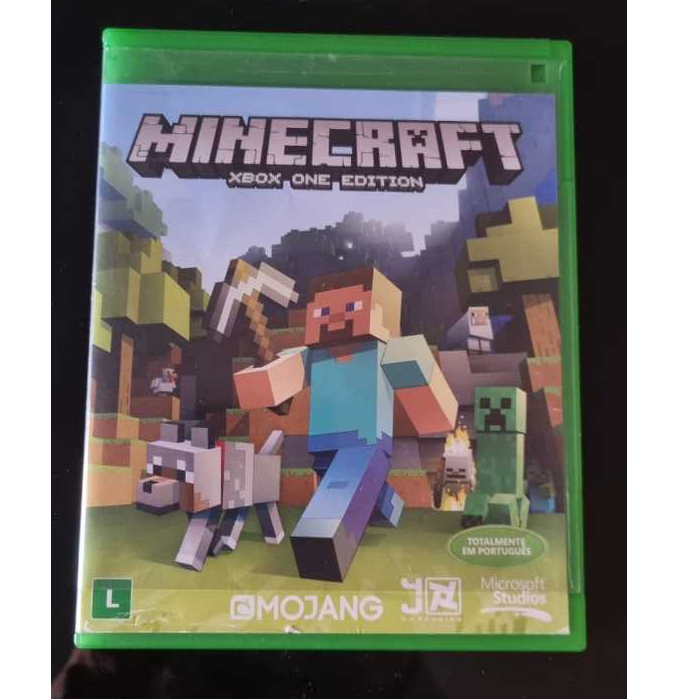 Minecraft Xbox One Mídia Física Original Impecável Usado | Shopee Brasil