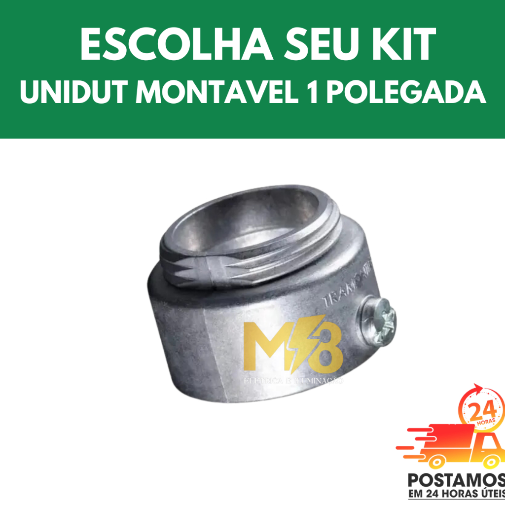 Conector Unidut Multiplo Montavel Com Rosca 1 POLEGADA para condulete e ...