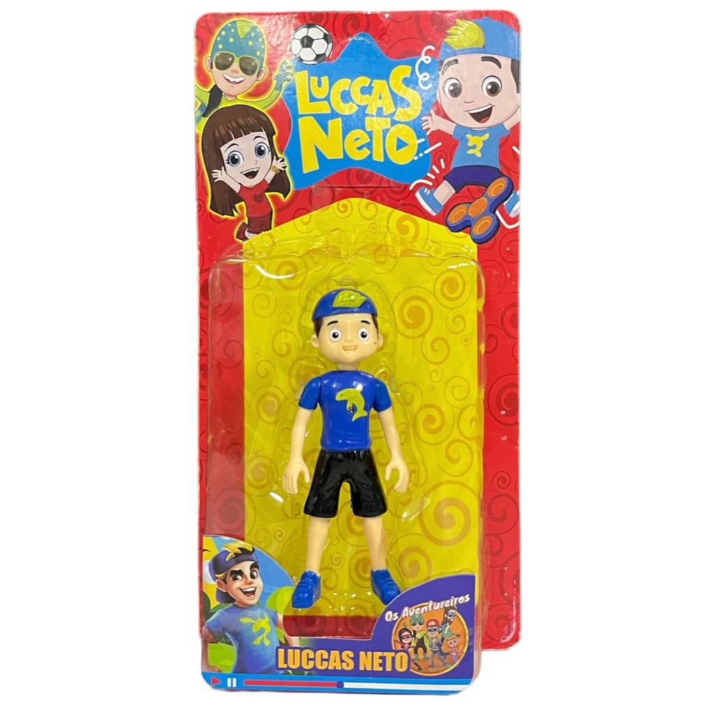 Brinquedo Boneco Luccas Neto Lucas Neto Colecionavel Figure Action ...