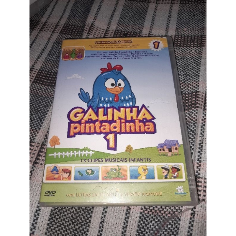 dvd galinha pintadinha 1 usado original | Shopee Brasil