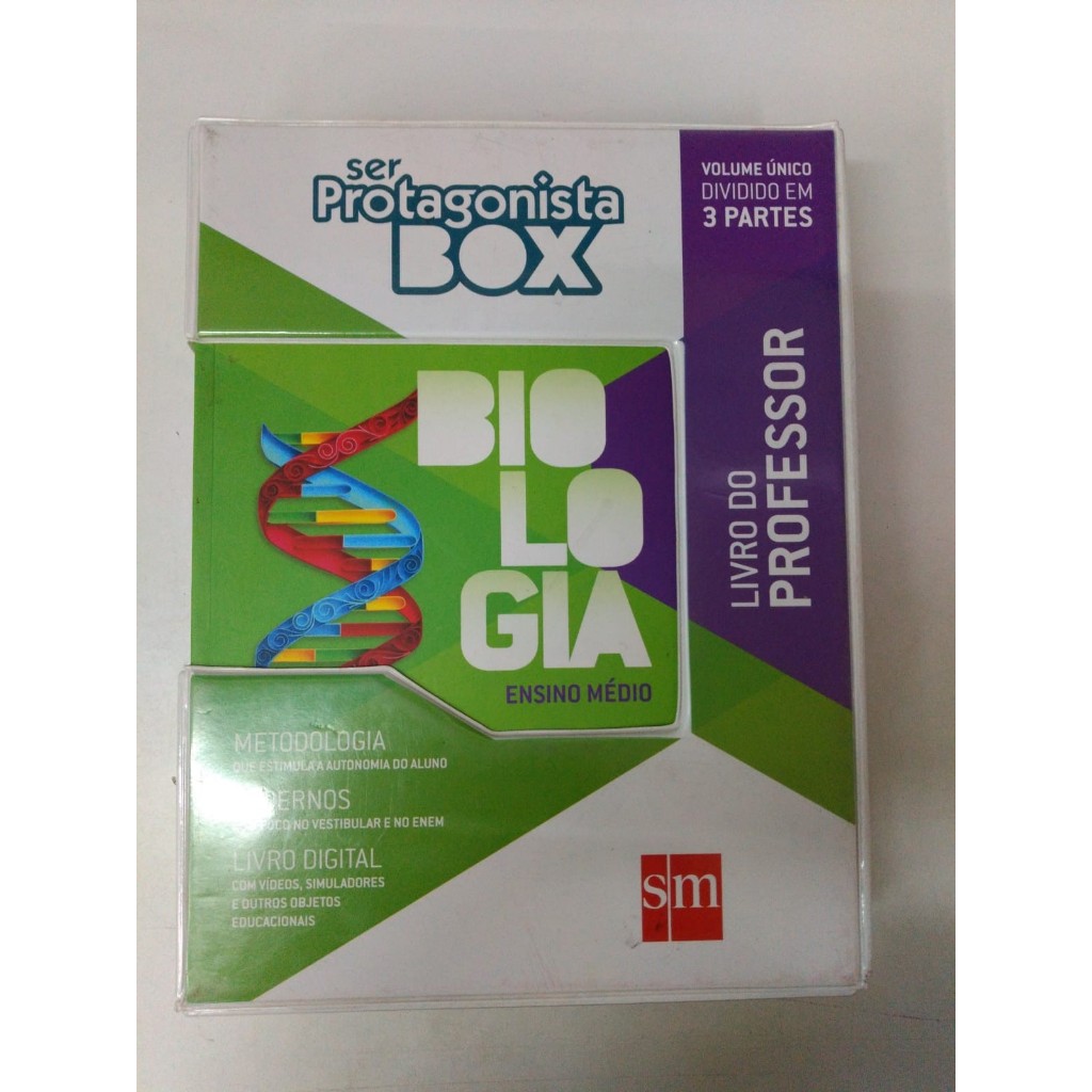 Livro do Professor Box Ser Protagonista Biologia 86685 | Shopee Brasil