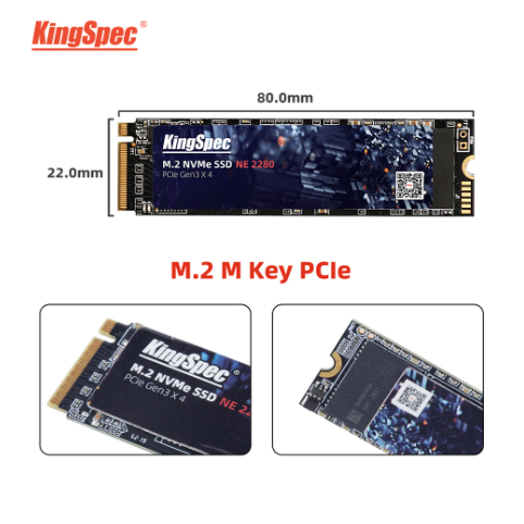 KingSpec M2 256g NVME ssd disco rígido M.2 SSD | Shopee Brasil