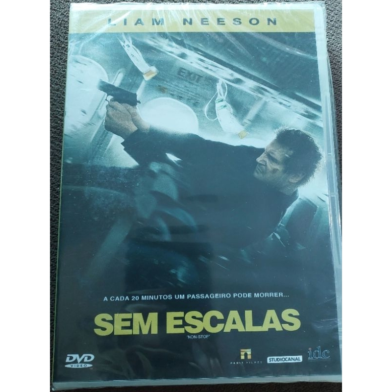 DVD SEM ESCALAS LIAM NEESON LACRADO | Shopee Brasil