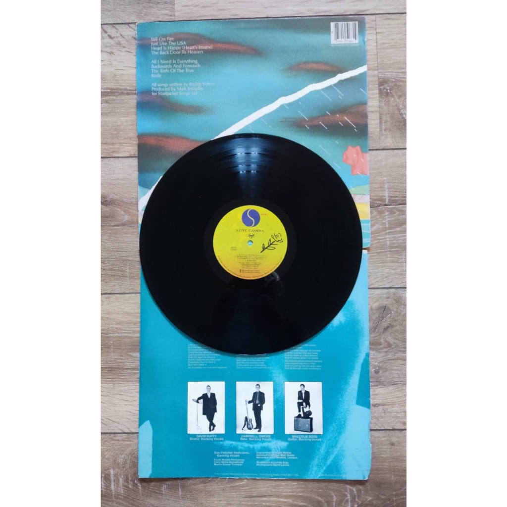 Aztec Camera Knife Lp Nacional 1986 Com Envelope | Shopee Brasil