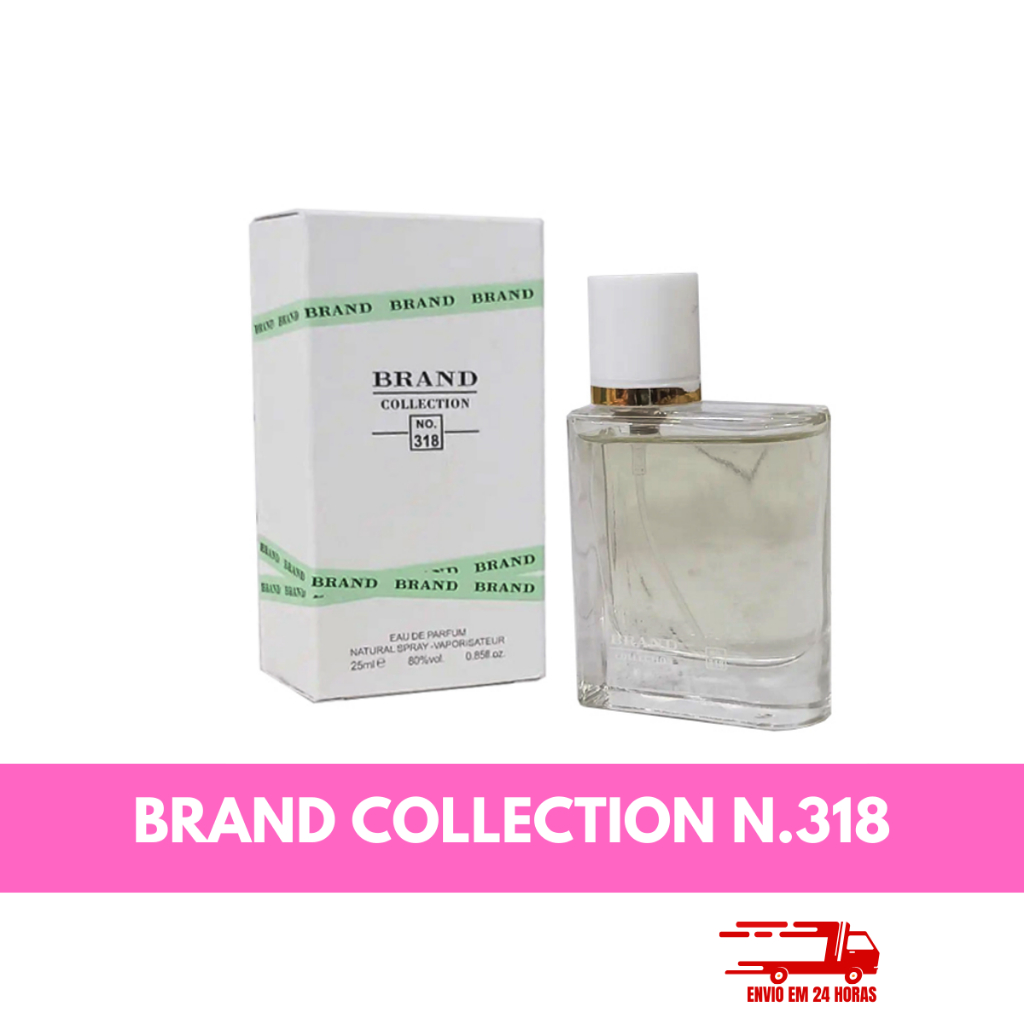 Perfume Feminino Brand Collection N.318 | Shopee Brasil