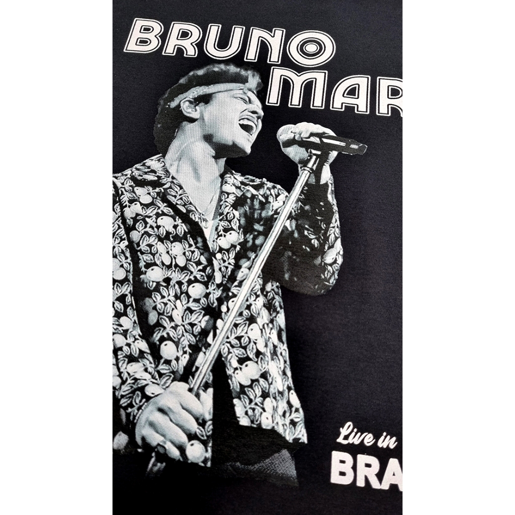 Camiseta Bruno Mars Turnê Brasil 2024 Camisa Bruno Mars PB | Shopee Brasil