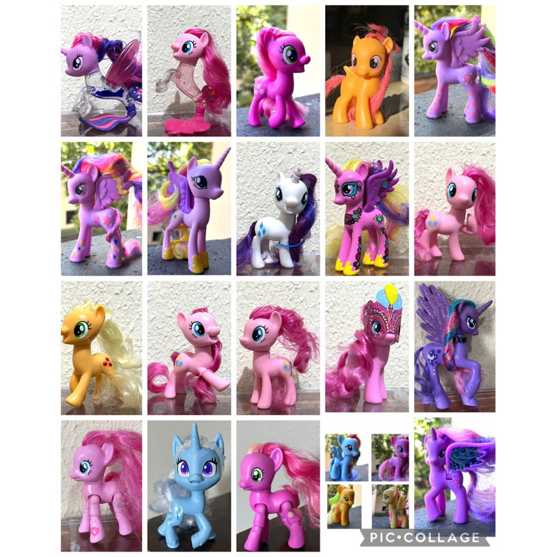 My little pony G4 Brushables Escolha o seu Cadance Rarity Applejack ...