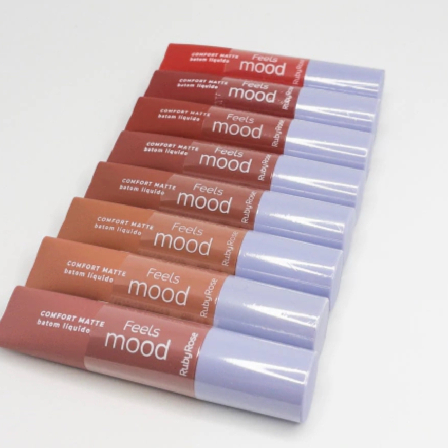 Batom Líquido Feels Mood Comfort Matte Motivation - Ruby Rose | Shopee ...