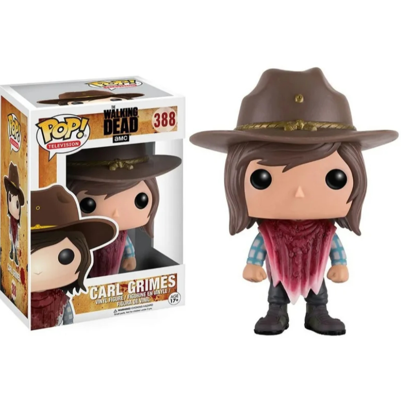 Carl Grimes 388 Funko Pop Original The Walking Dead TWD | Shopee Brasil