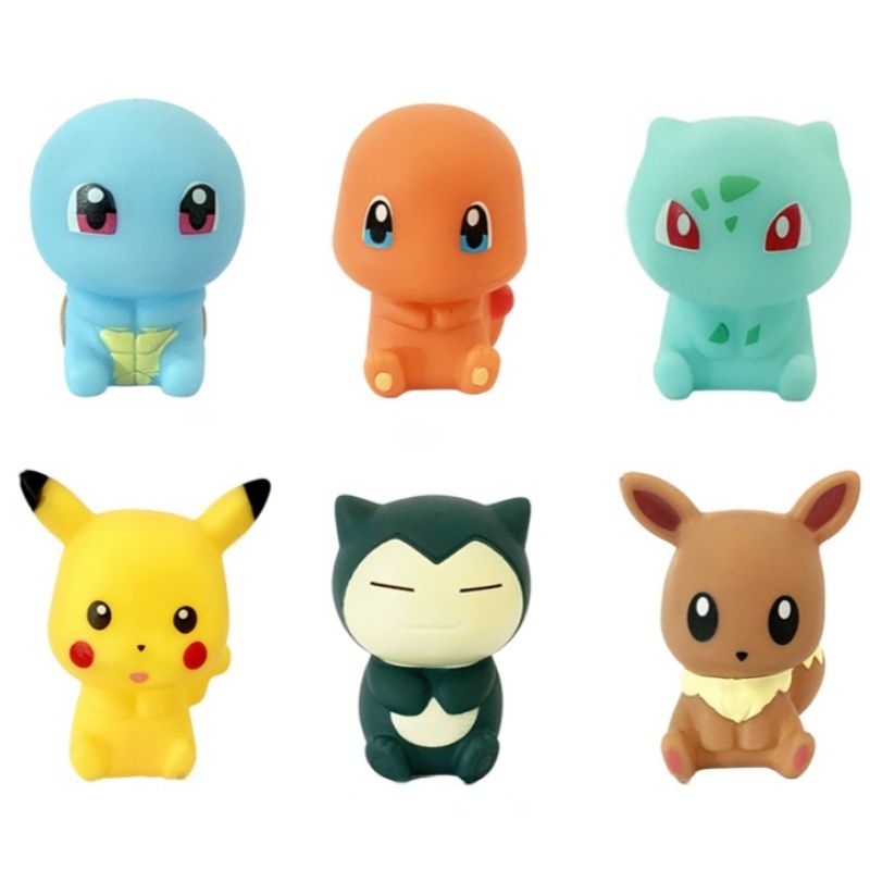 Pokémons para Bebês! Brincar na Água - Pokémon de apertar | Shopee Brasil