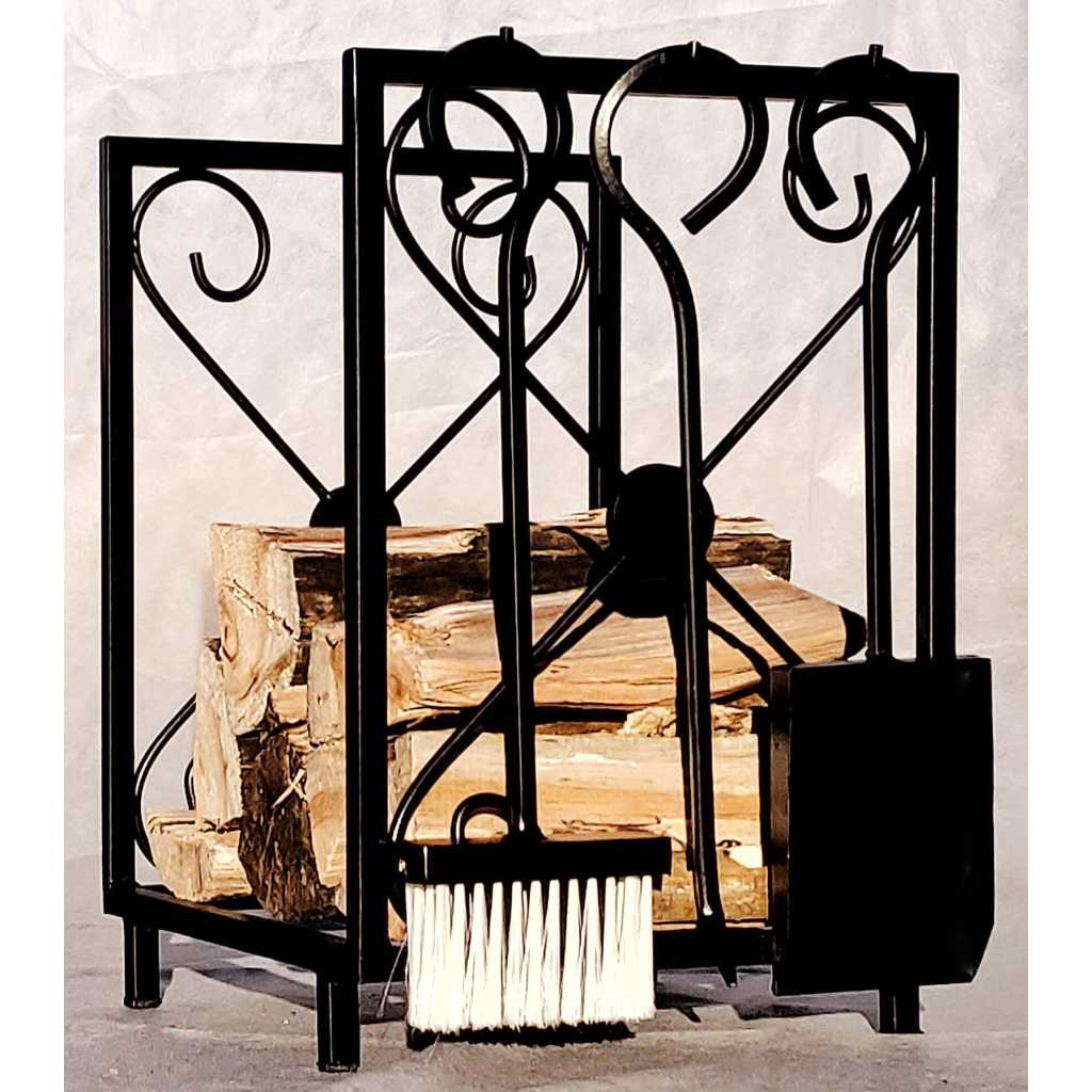Kit lareira ornamentado (4 peças) | Shopee Brasil