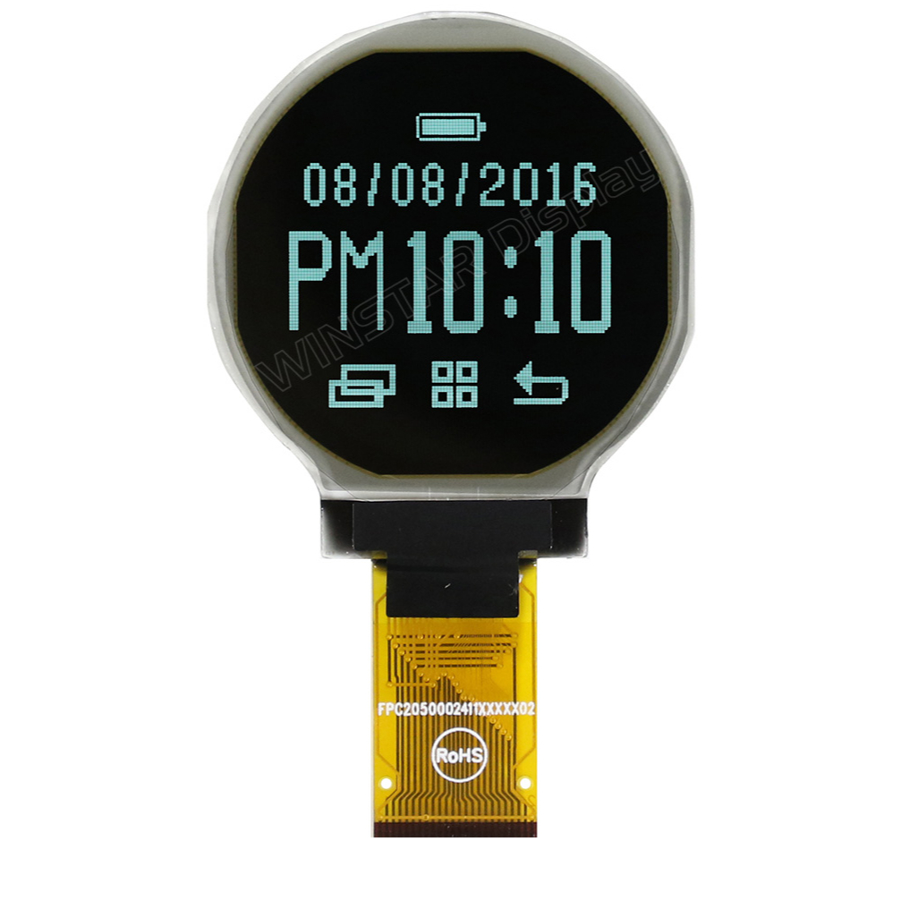 Display Circular OLED 128X128 de 1,18" para Arduino Monocromatico ...