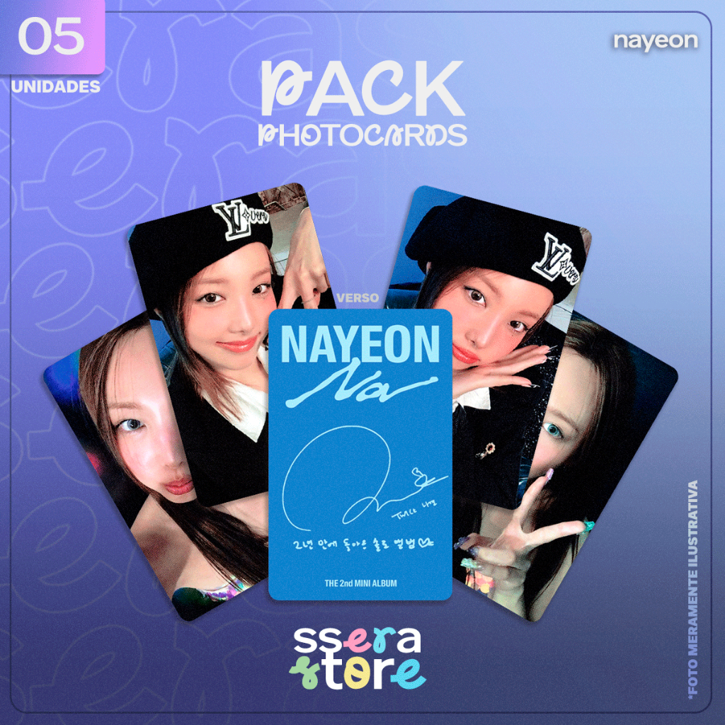 Nayeon ABCD NA Ver. A Photocards Fanmade | Shopee Brasil