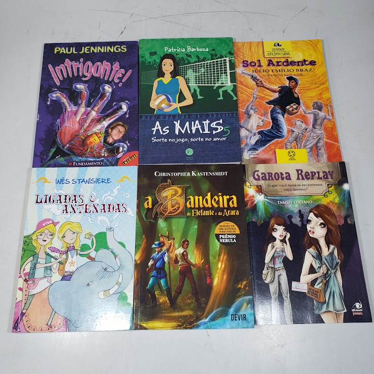 KIT 6 LIVROS: Intrigante! - As Mais 5 Sorte no Jogo, Sorte no Amor ...