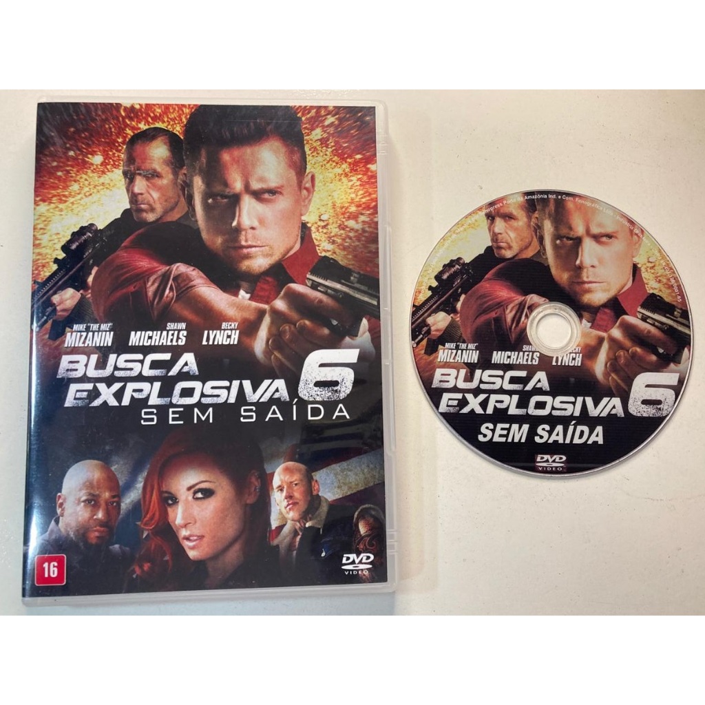 DVD - Busca Explosiva 6 - Sem Saida - Dublado e Legendado | Shopee Brasil