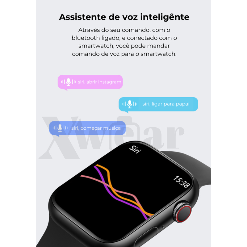 Smartwatch XS9 Original XWear - Lojas JW | Shopee Brasil