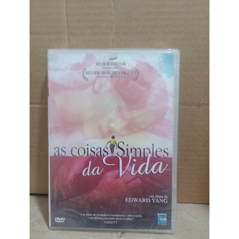 DVD AS COISAS SIMPLES DA VIDA (ORIGINAL/LACRADO) | Shopee Brasil