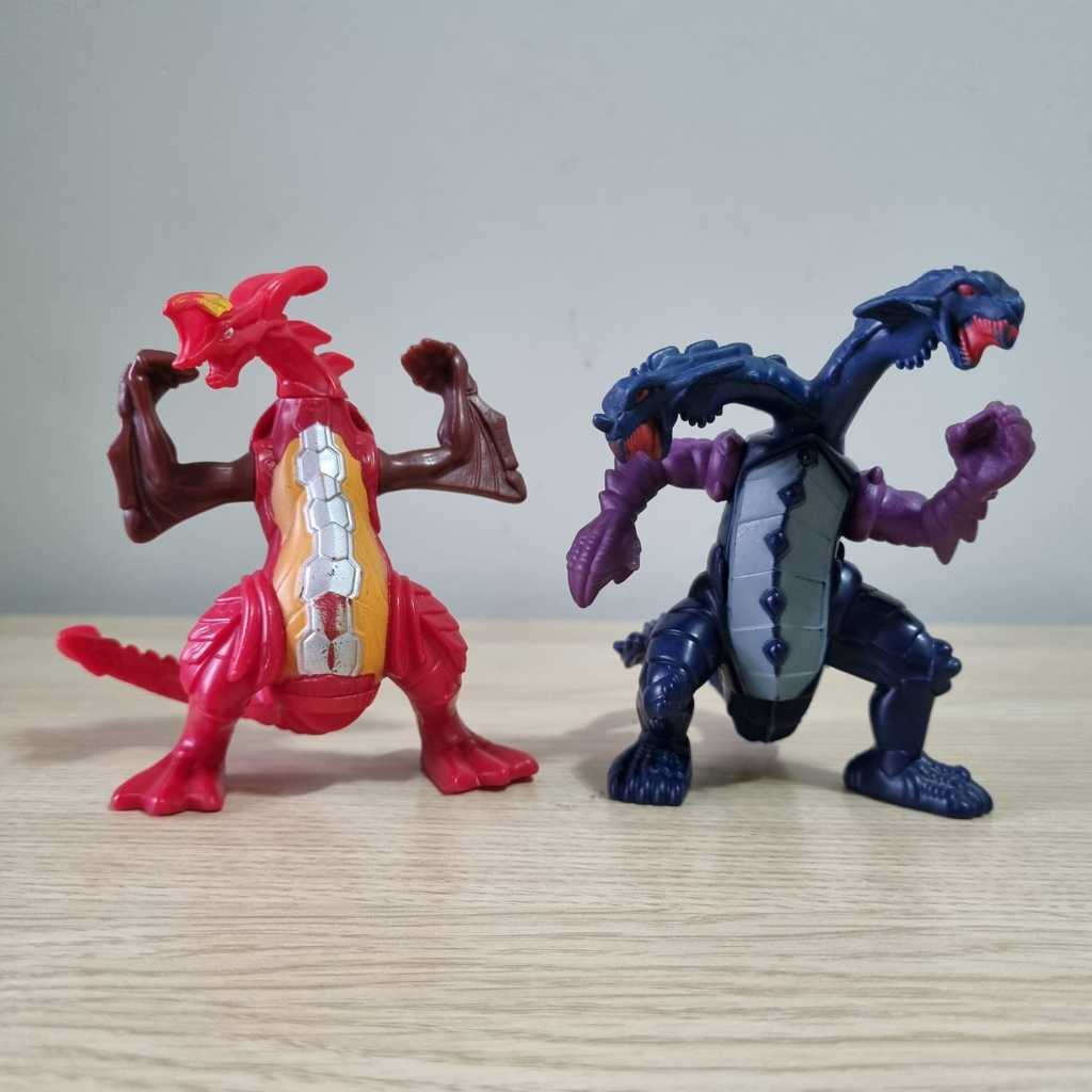 Bonecos Coleção Bakugan - Dragonoid - Hydranoid - Sega Toys - McDonald ...