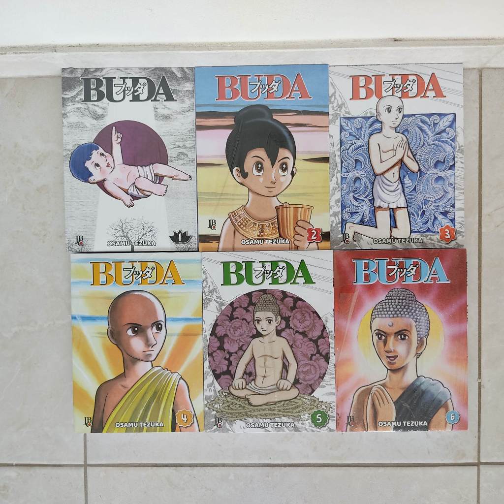Buda (Nova Edição) - Volumes 1 ao 6 | Shopee Brasil