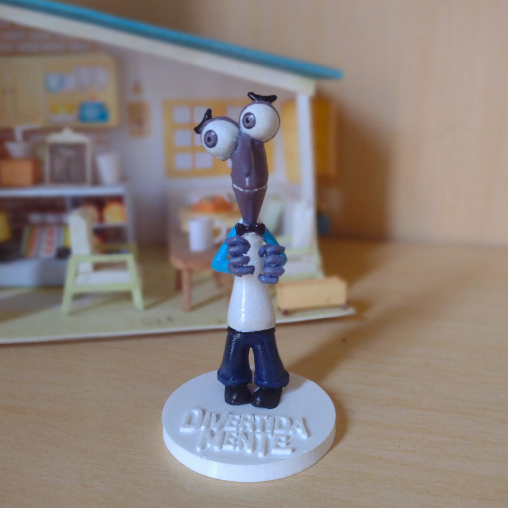 Divertidamente - Medo/ Inside Out - Fear - Boneco Colecionável/ Action ...