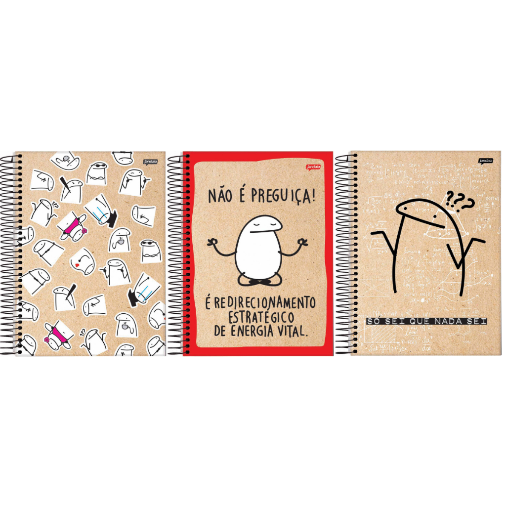 CADERNO UNIVERSITARIO 1 MATERIA FLORK 80 FOLHAS 56g OFFSET TAMANHO A4. | Shopee Brasil