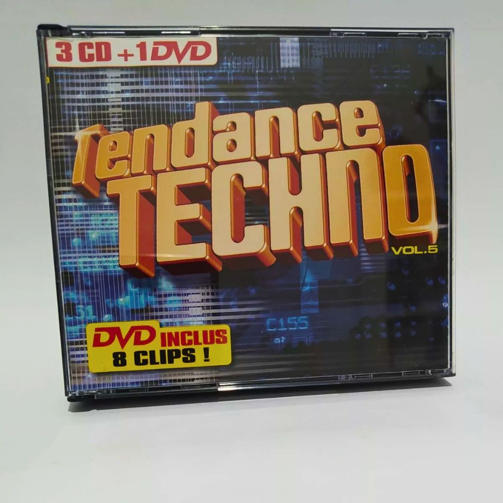 Cd Tendance Techno Vol.5 Importado (3 Cds + 1 Dvd)Usado | Shopee Brasil