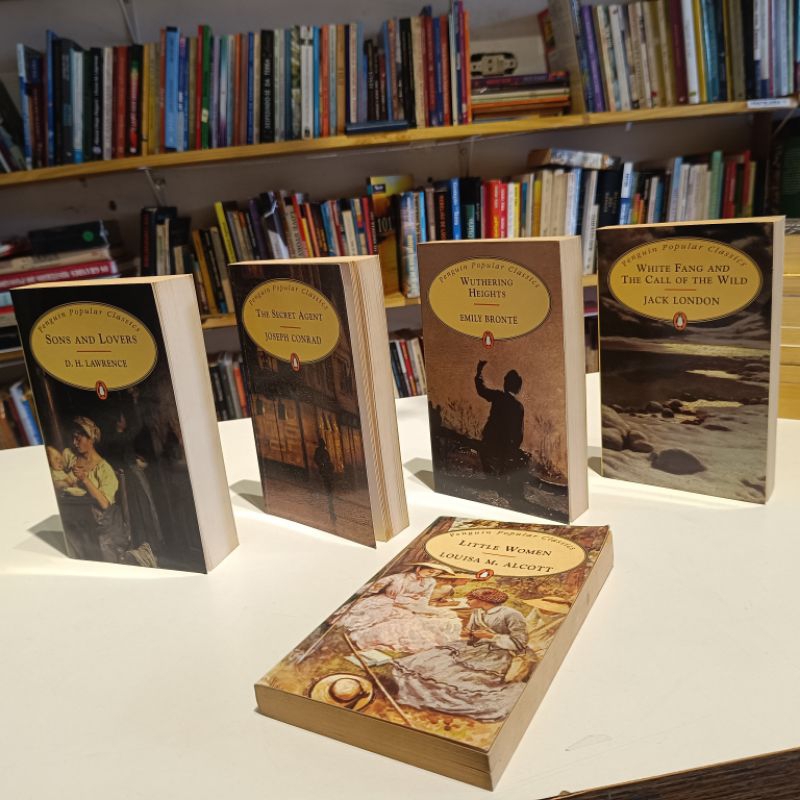 5 livros em Inglês Penguin Popular Classics | Shopee Brasil