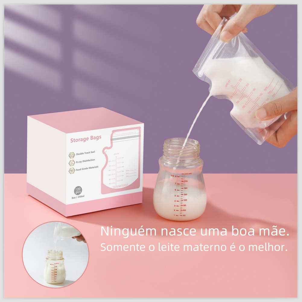 Kit 30 Un Saco Saquinhos Congelar Leite Maternidade Bebê | Shopee Brasil