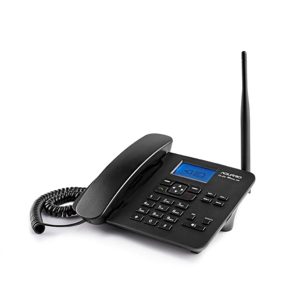 TELEFONE CELULAR FIXO AQUARIO CA-42S 2G PARA 2 CHIPS | Shopee Brasil