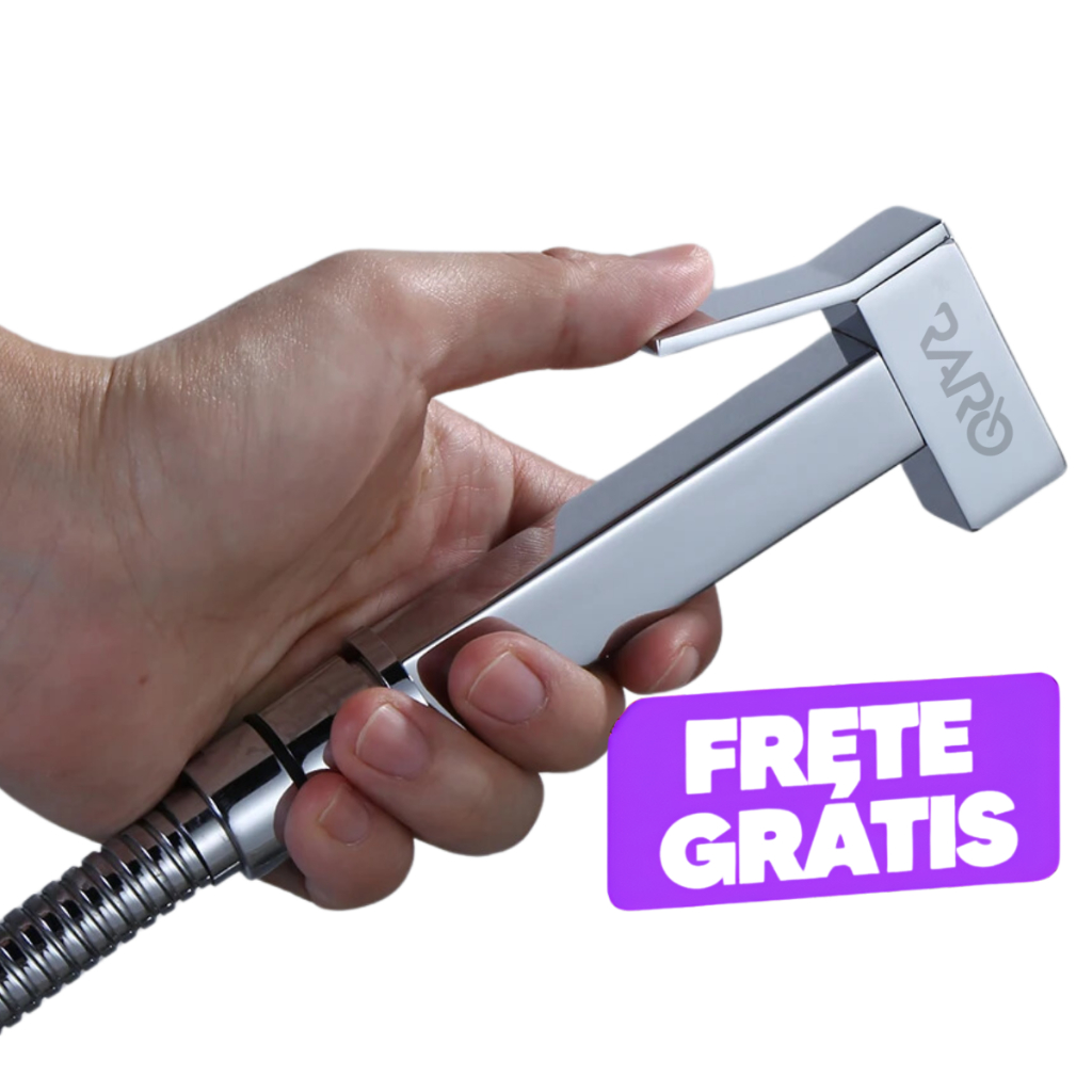 Gatilho Em Metal Quadrado Para Ducha Higiênica Intima Cor Cromado ...