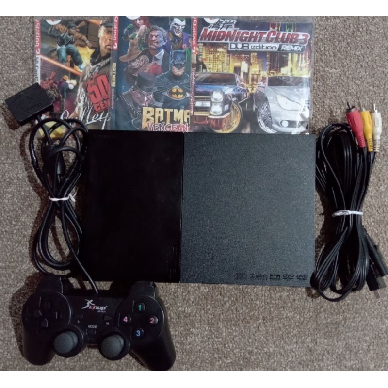 PS2 Slim completo ou para Open PS2 Loader pendrive - Faz a Boa!