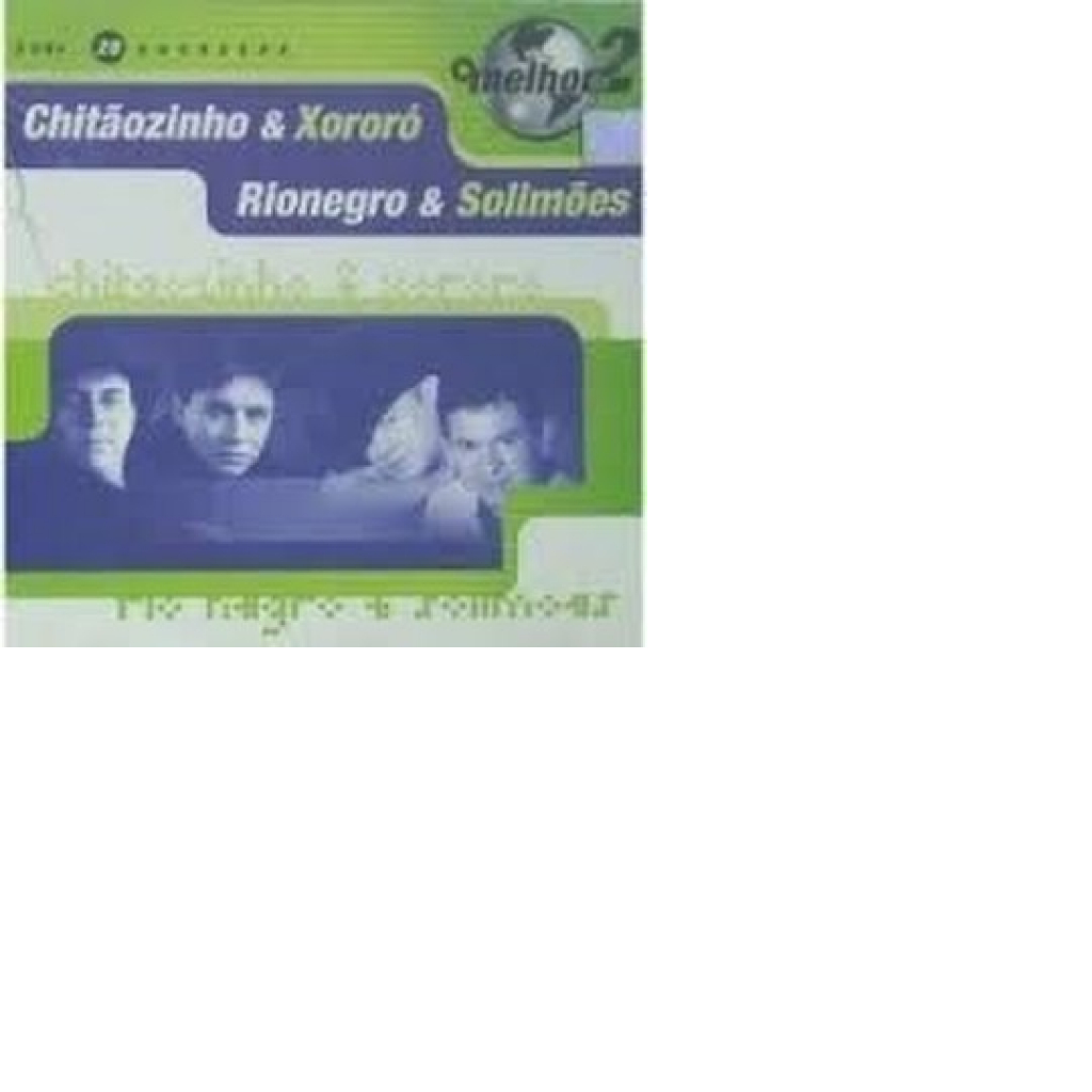 Cd Chitaozinho E Xororo E Rio Negro E Solimoes O Melhor De 2 lacrado | Shopee Brasil