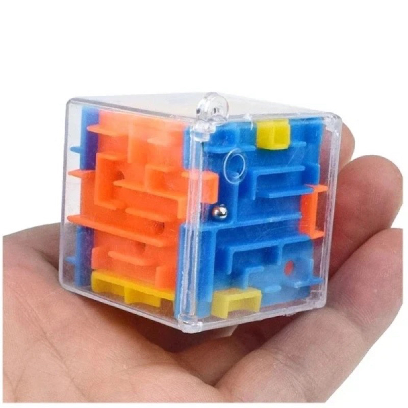 cubo mágico com bolinha brinquedo educativo crianças labirinto infantil ...