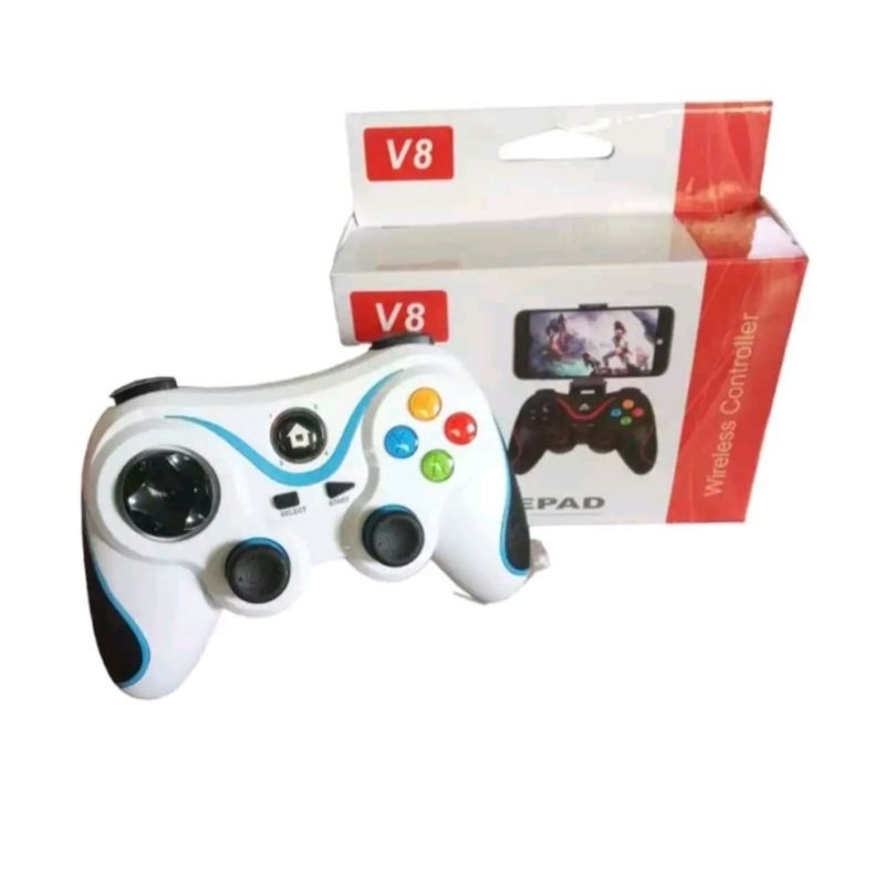 Controle de jogo Gamepad V8 Celular Joystick Wireless Android PC ...