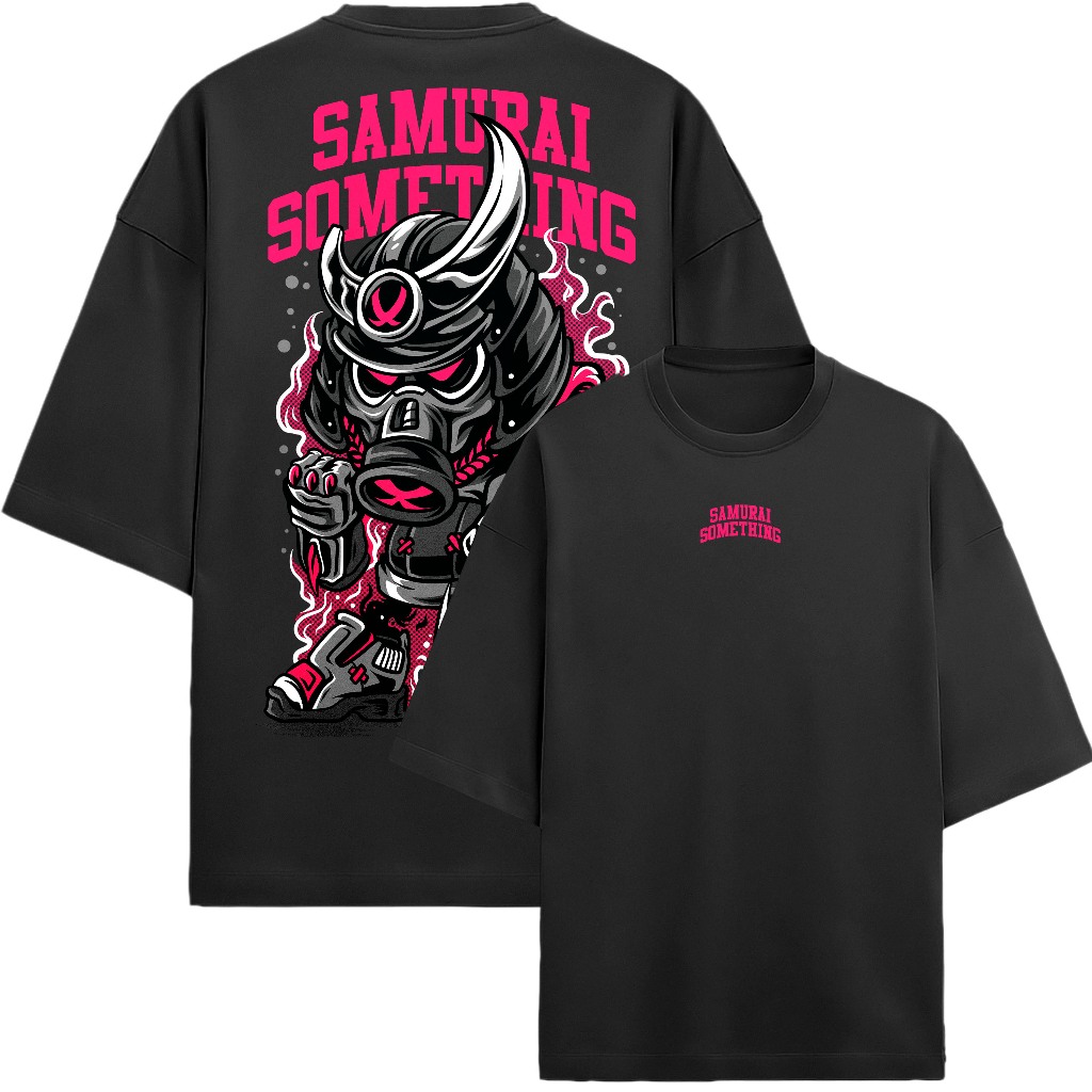 Camiseta OverSized Samurai Combate Katana Samurai Something Conforto e ...