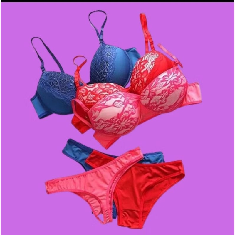 Conjunto Langerrie Básico Popular - Moda íntima - Para Revenda | Shopee ...