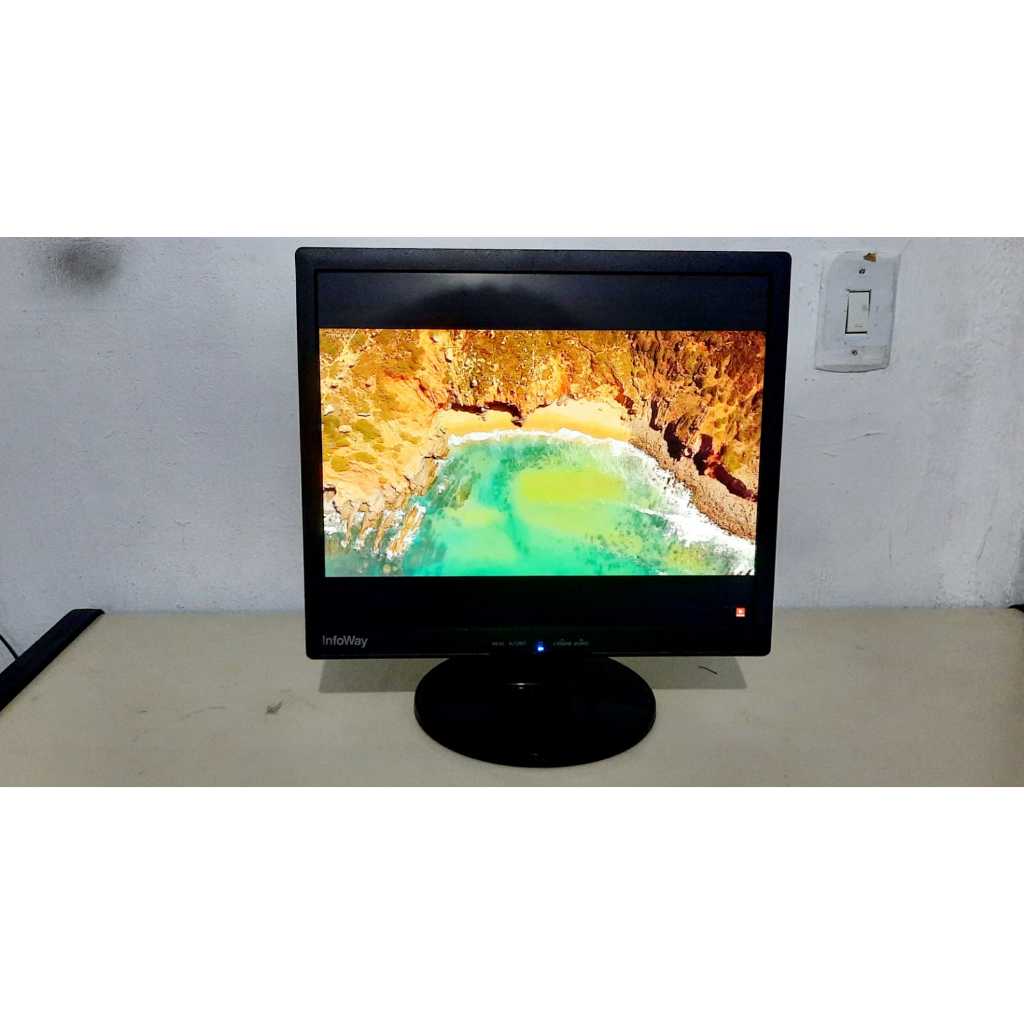 Monitor 17 Polegadas LG Flatron Lcd L1742te Quadrado | Shopee Brasil