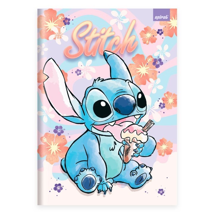 Caderno do Stitch diversos, espiral, brochura e desenho, capa dura ...