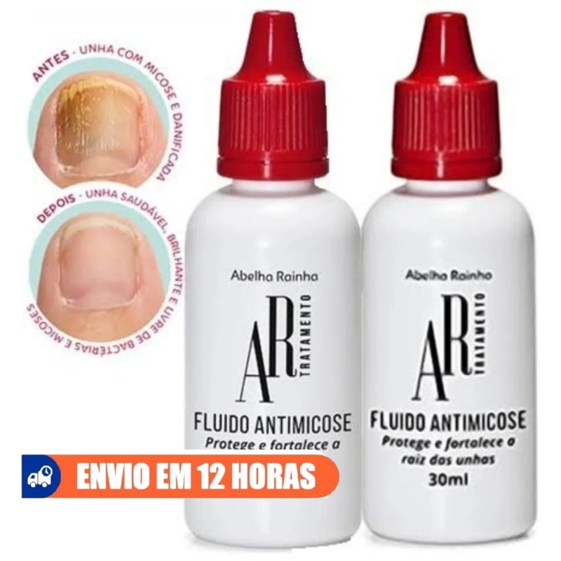 Kit com 2 Fluido Anti Micose Remedio para unhas com Fungos Com ...