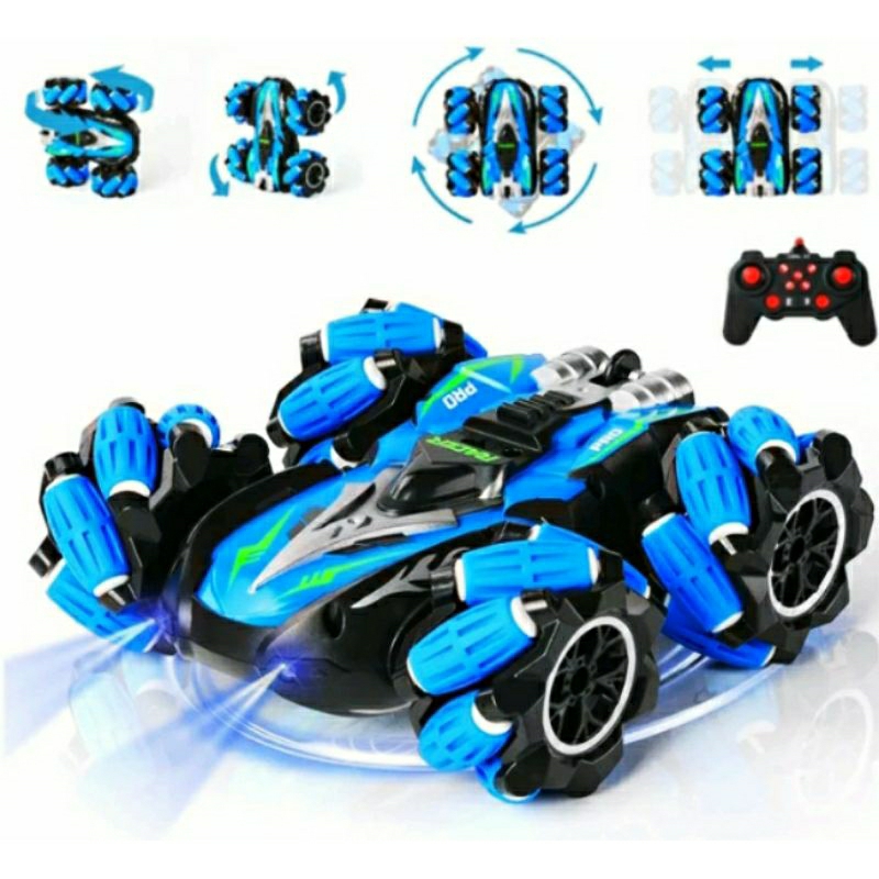 Carro Dew Controle Remoto Recarregável Stunt Acrobático Rancing Drift | Shopee Brasil