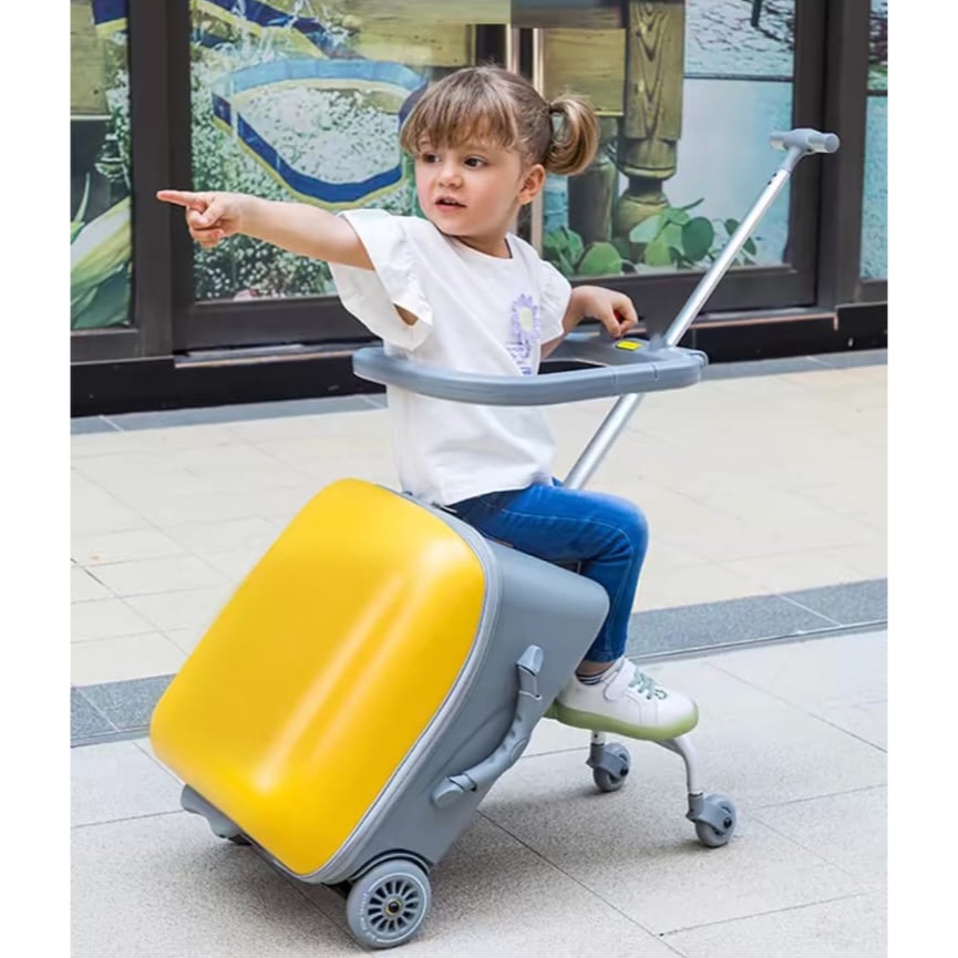 Mala de Bordo, Carrinho Bebê Sentado, 20", Mala Infantil, Bagagem de ...