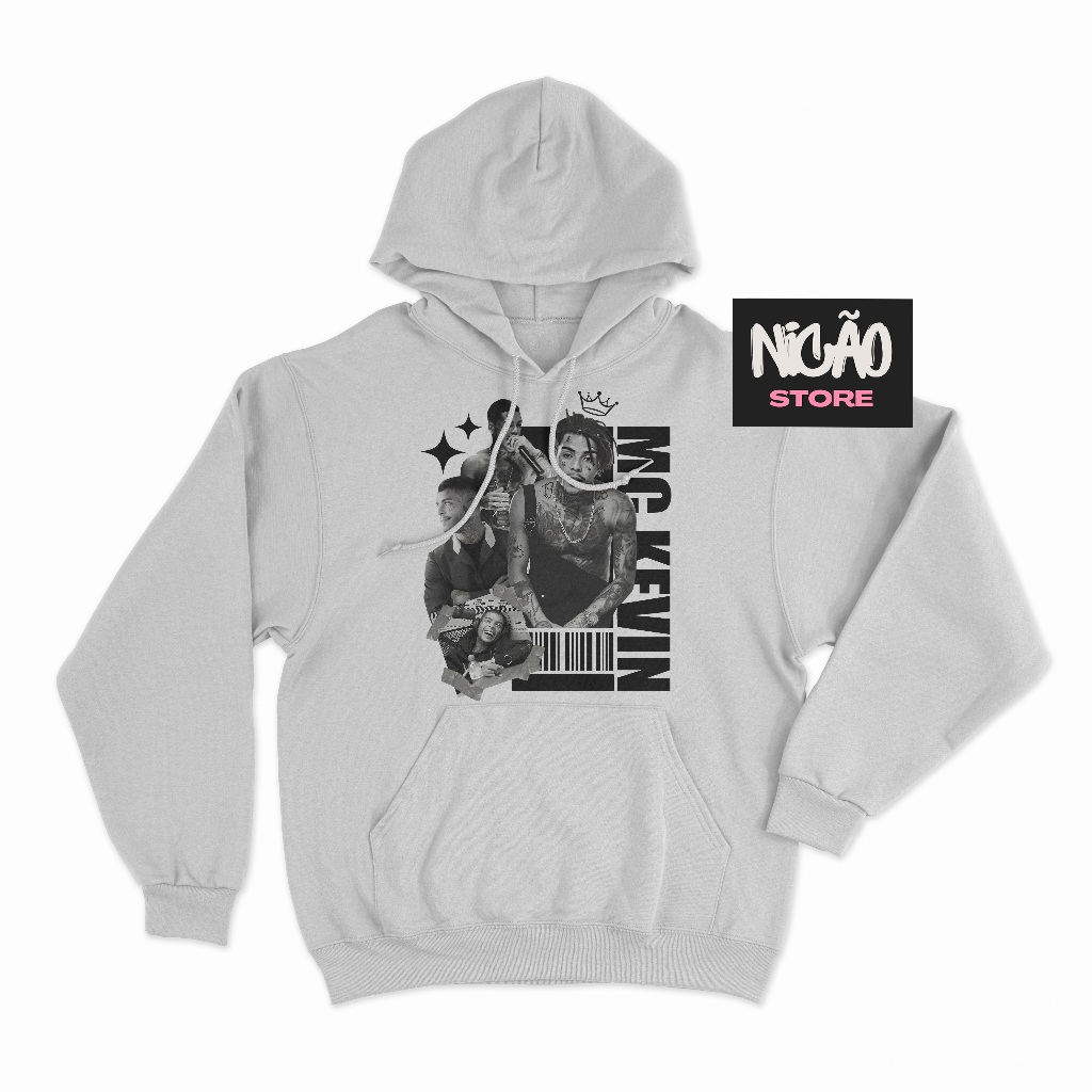Blusa De Frio Moletom Com Capuz Mc Kevin Várias Personalidades Talento ...