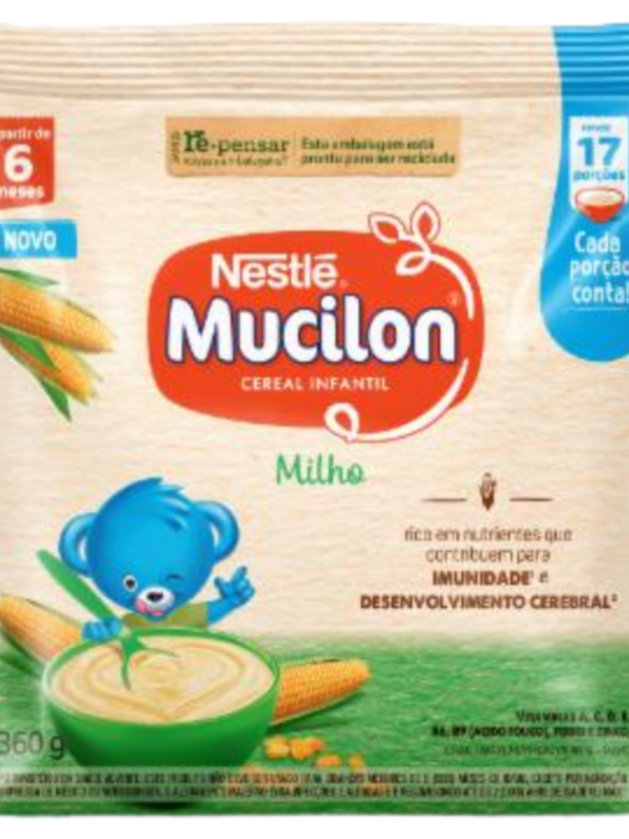 Cereal Infantil Mucilon de Milho 360g. | Shopee Brasil