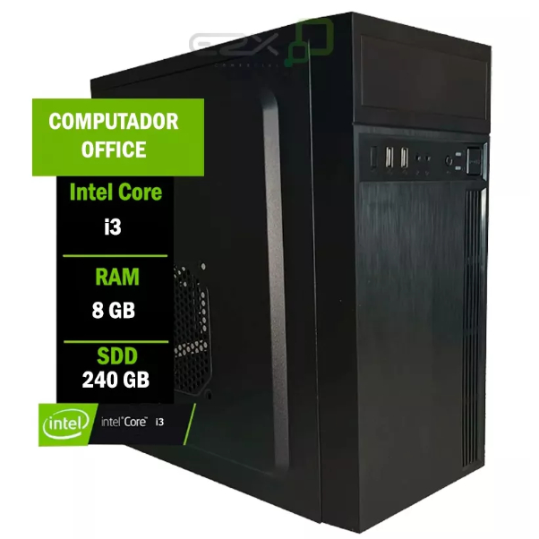 Pc Computador Cpu Intel Core I3 Ssd 240gb / 8gb Memória Ram | Shopee Brasil