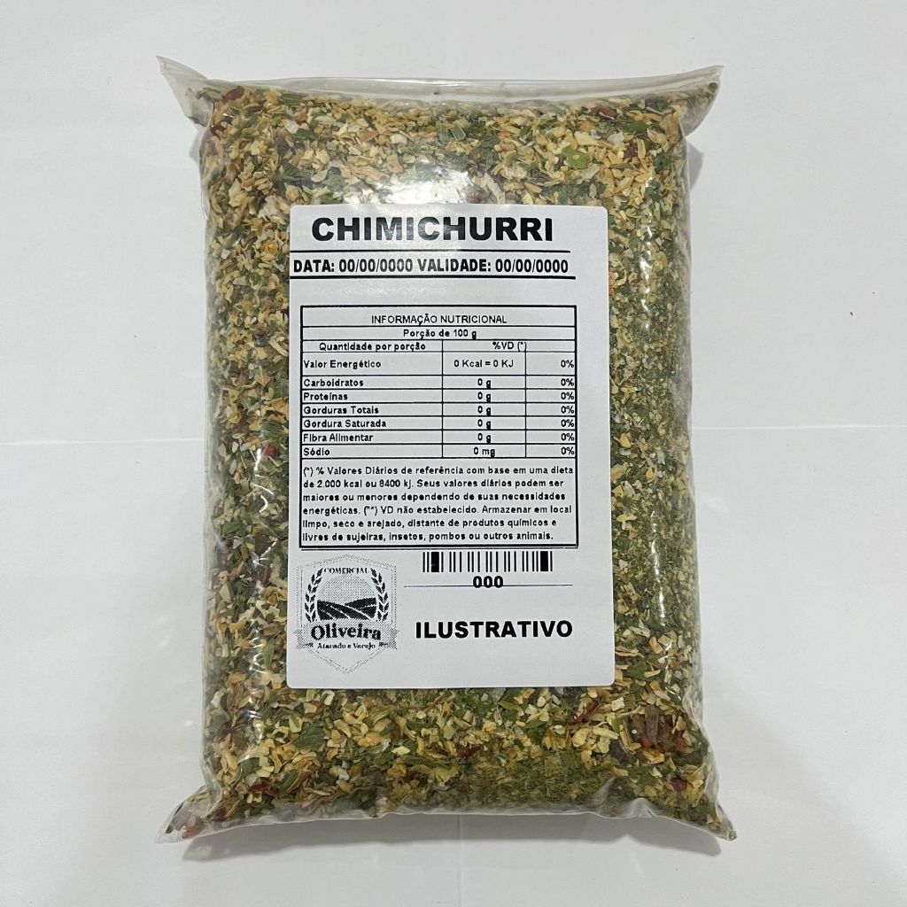 Tempero Chimichurri Com Pimenta 500 Gr | Shopee Brasil