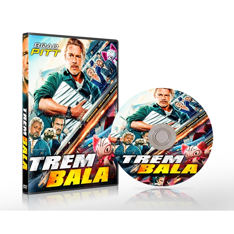 DVD Trem-Bala Dublado e Legendado (2022) - Excelente Qualidade | Shopee Brasil