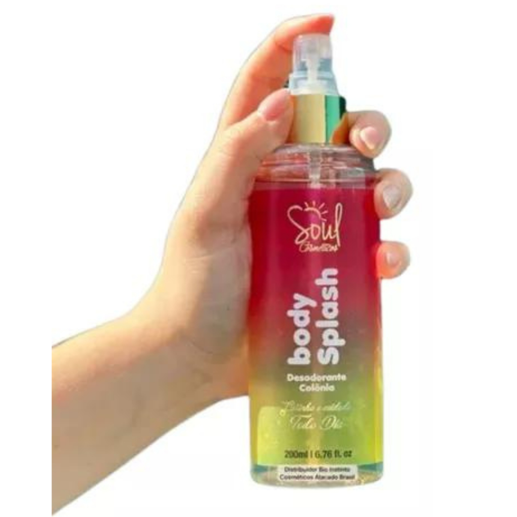 Body Splash Soul Cosmeticos - Perfume Corporal Colonia Desodorante | Shopee Brasil
