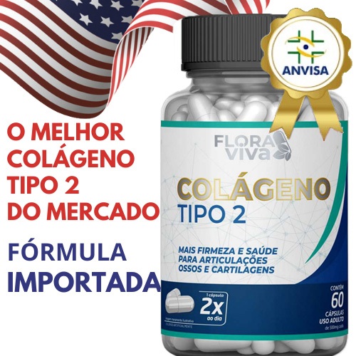 Colágeno Tipo 2 | Premium | Original | 500mg | Shopee Brasil