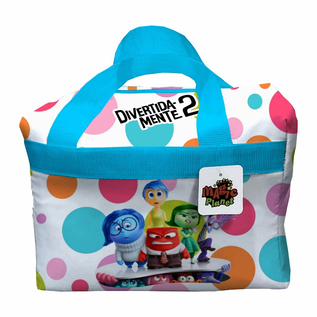Bolsa Térmica Lancheira 28x18 Divertidamente 2 O Filme Inside Out ...